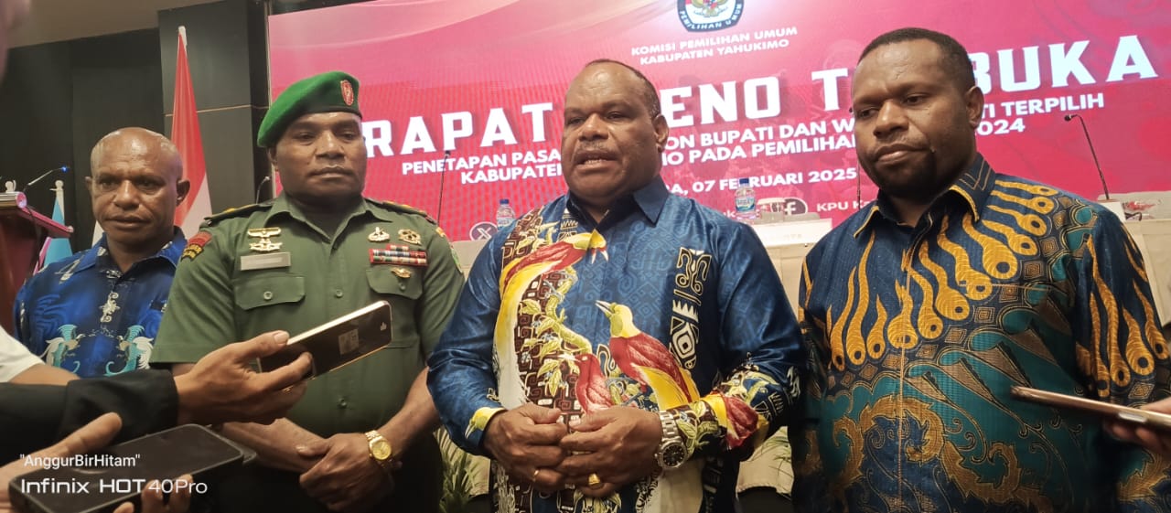 KPU Tetapkan Didimus Yahuli Kembali Pimpin Yahukimo – Papua Baru
